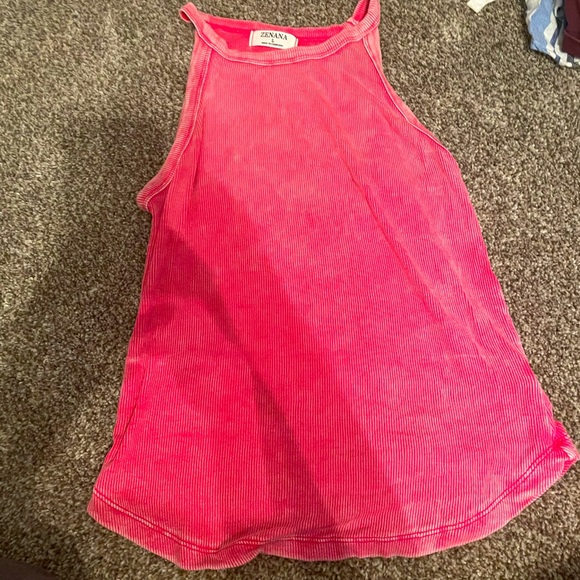 Zenana Outfitters | Tops | Large Zenana Tank Top Hot Pink In Color ...